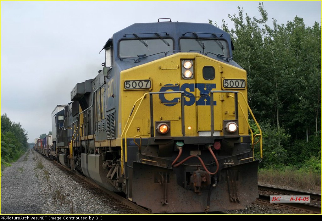 CSX 5007 08/14/2005